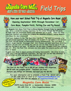 Magnolia Corn Maze Pricing and Admissions - Summerdale AL